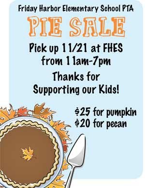 Pies for sale at the Elementary School today | The Journal of the San ...