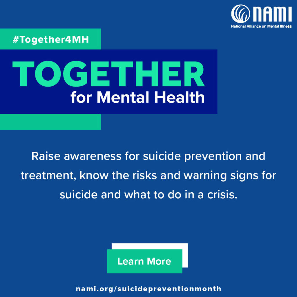 There is help for those in crisis | September is suicide prevention ...