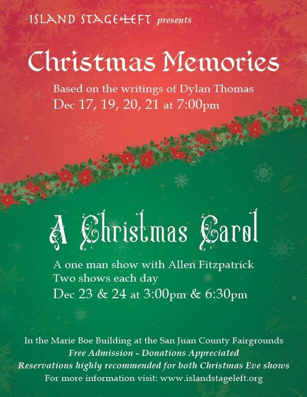 Two Island Stage Left holiday shows | The Journal of the San Juan Islands
