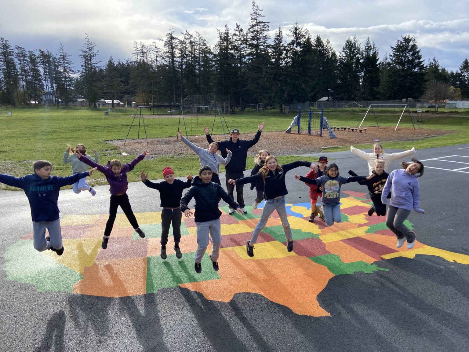 Elementary School has new colorful addition to playground | The Journal ...