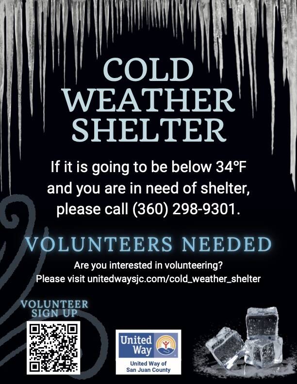 Cold weather shelter available when temps below 34 degrees | The ...