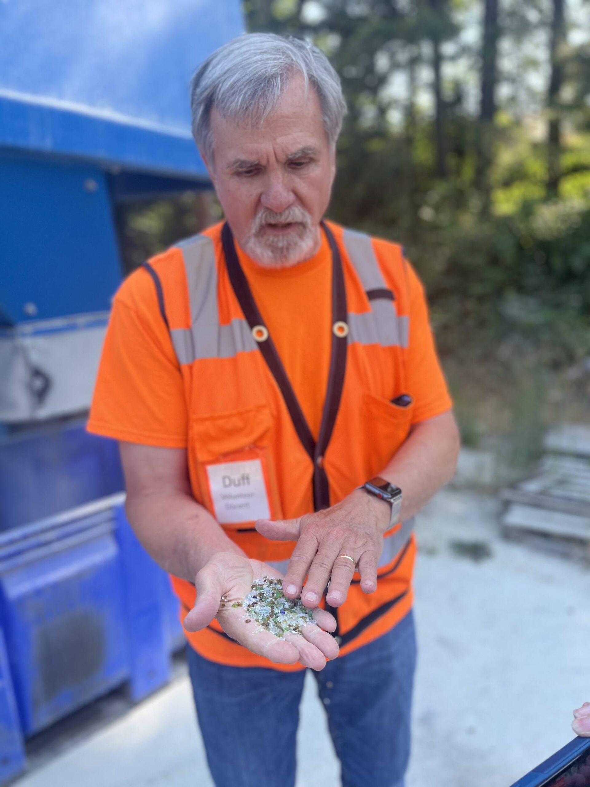 State Rep. Alex Ramel learns the wonders of Orcas transfer station ...
