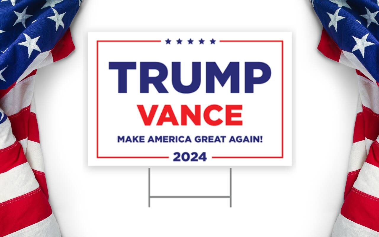 Trump Vance 2024 Yard Sign Review - A High-Quality Display for True ...