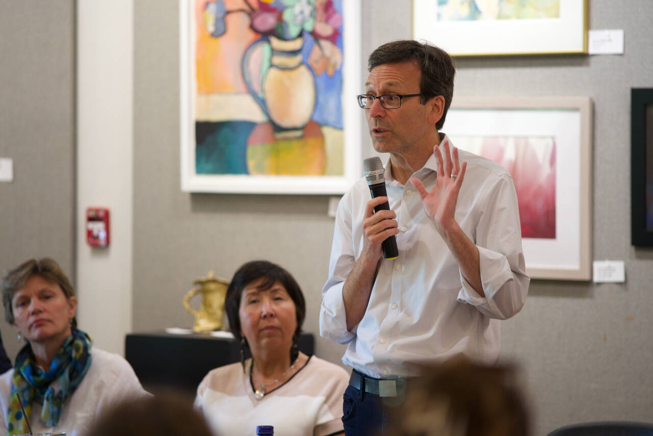 All about ferries | Governor Bob Ferguson visits Orcas | The Journal of ...